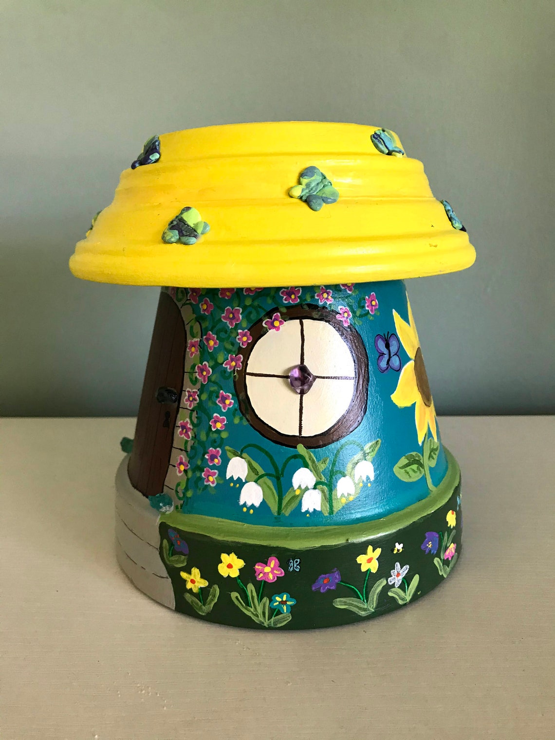 Be at Peace Pot - Etsy