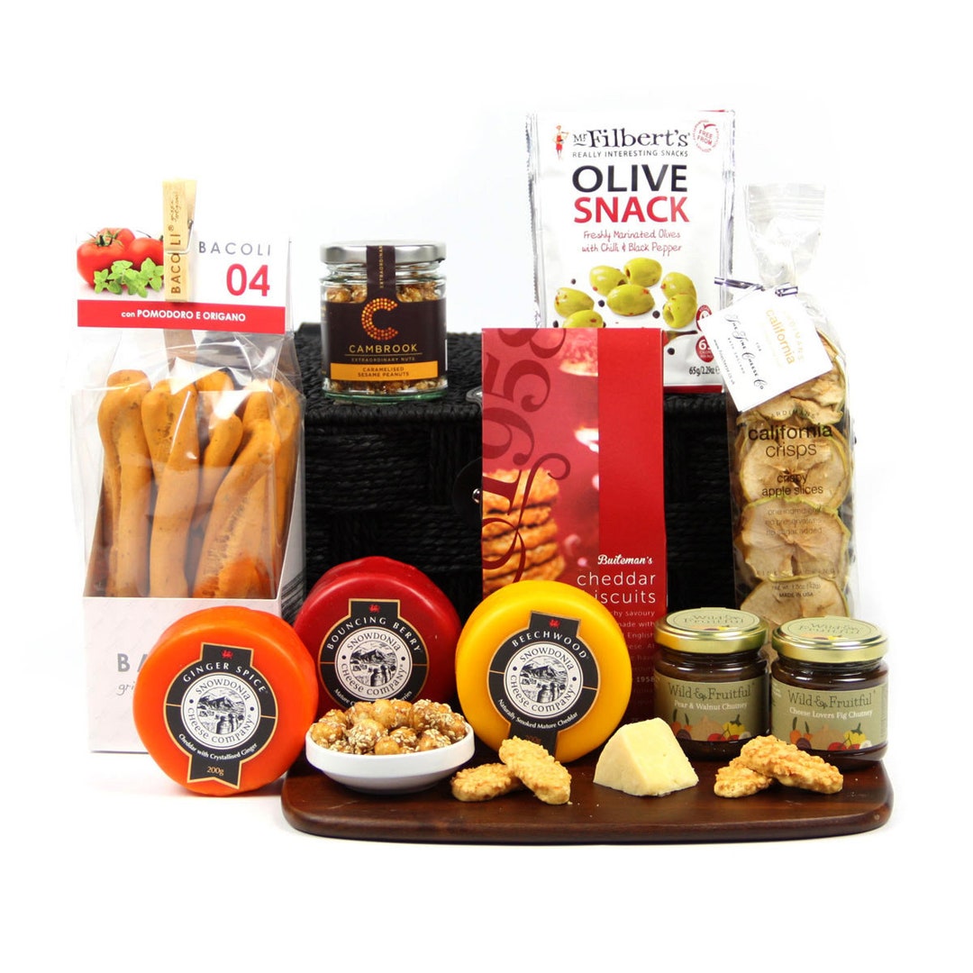 Classic Cheese Hamper | Cheese Gift Baskets | Cheese Gifts UK - Etsy UK