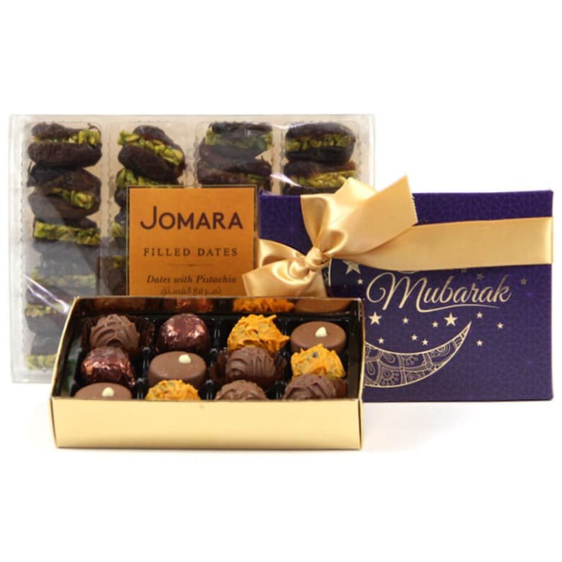 Pistachio Filled Dates and Chocolate Truffles - Etsy