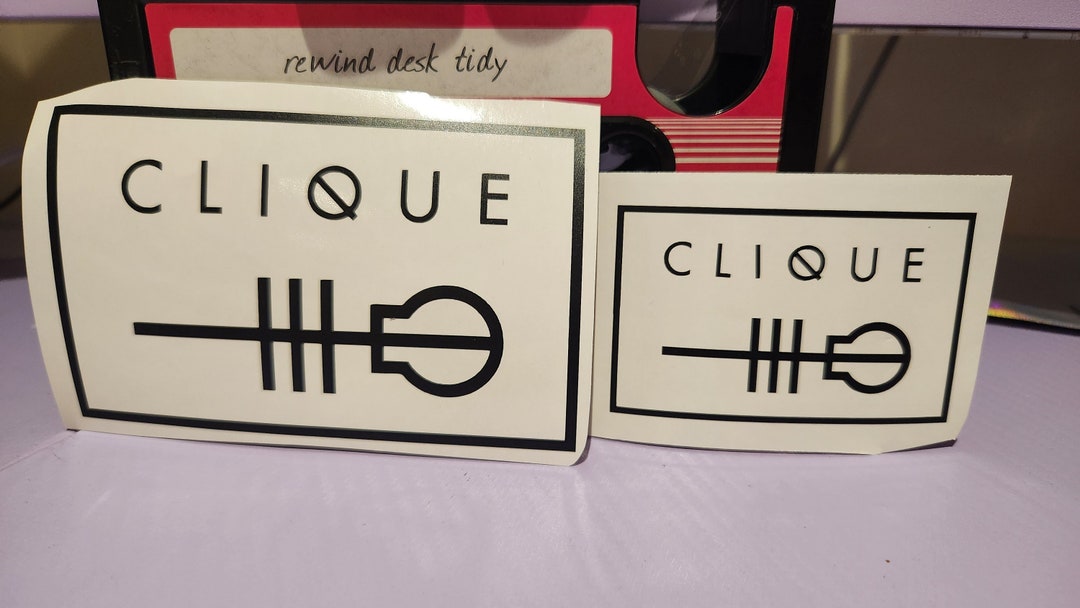 Clique Key Decal - Etsy