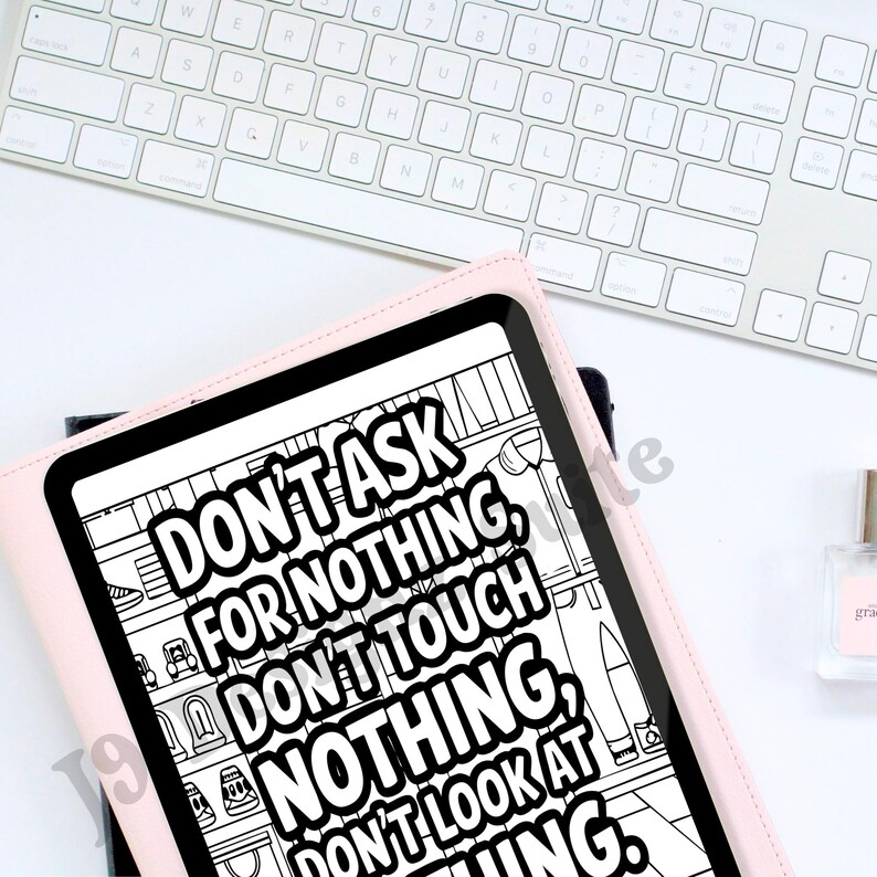 Coloring Page Printable | Procreate | Adult Coloring Pages | Printable ...