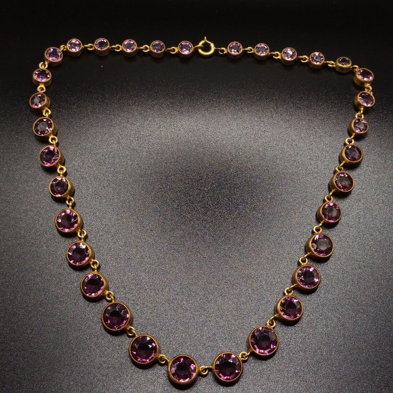 Riviere Necklace - Etsy