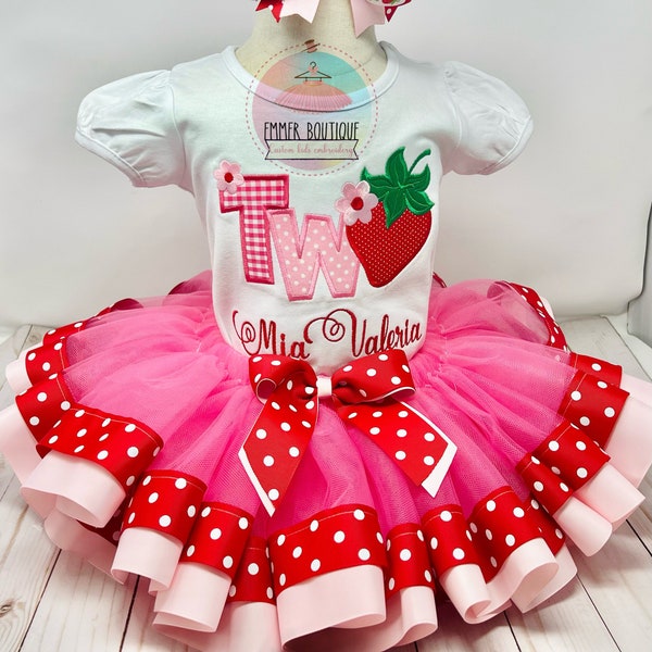 Strawberry Tutu - Etsy