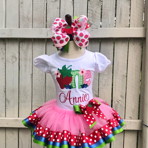 Strawberry Tutu - Etsy