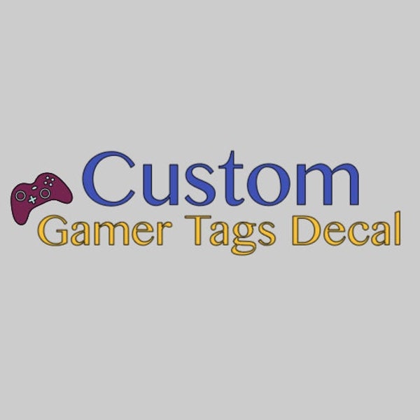 Gamer Decal - Etsy