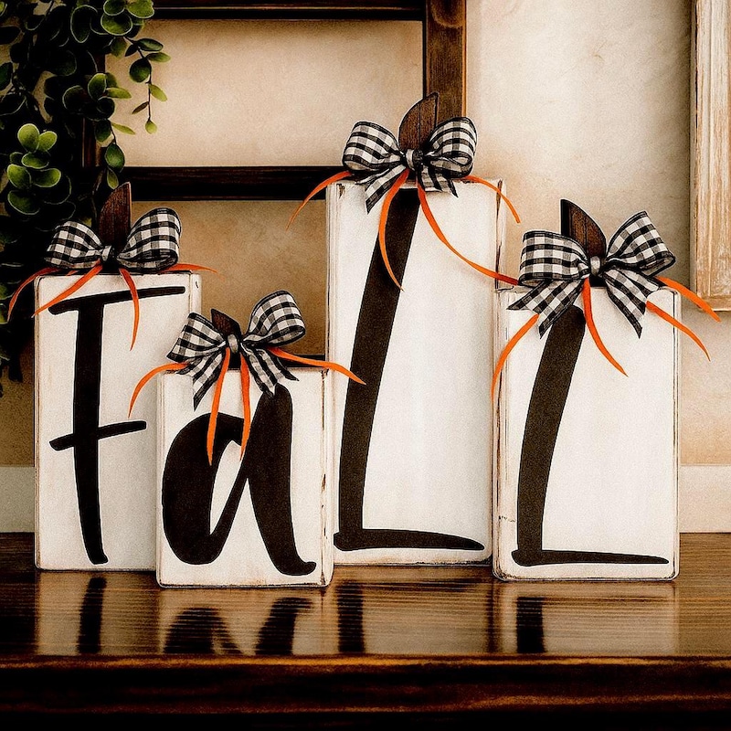 Wooden Fall Blocks - Etsy