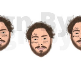 Post malone cake topper - Etsy.de