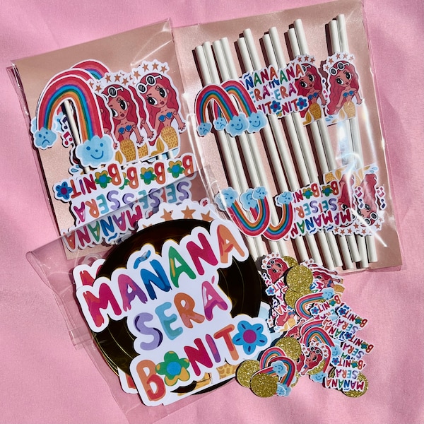 Mañana Sera Bonito Party Backdrop - Etsy