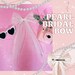 Pearl Bridal Bow Pearl Bach Bow Pearl Wedding Bow Bridal Shower Bow ...