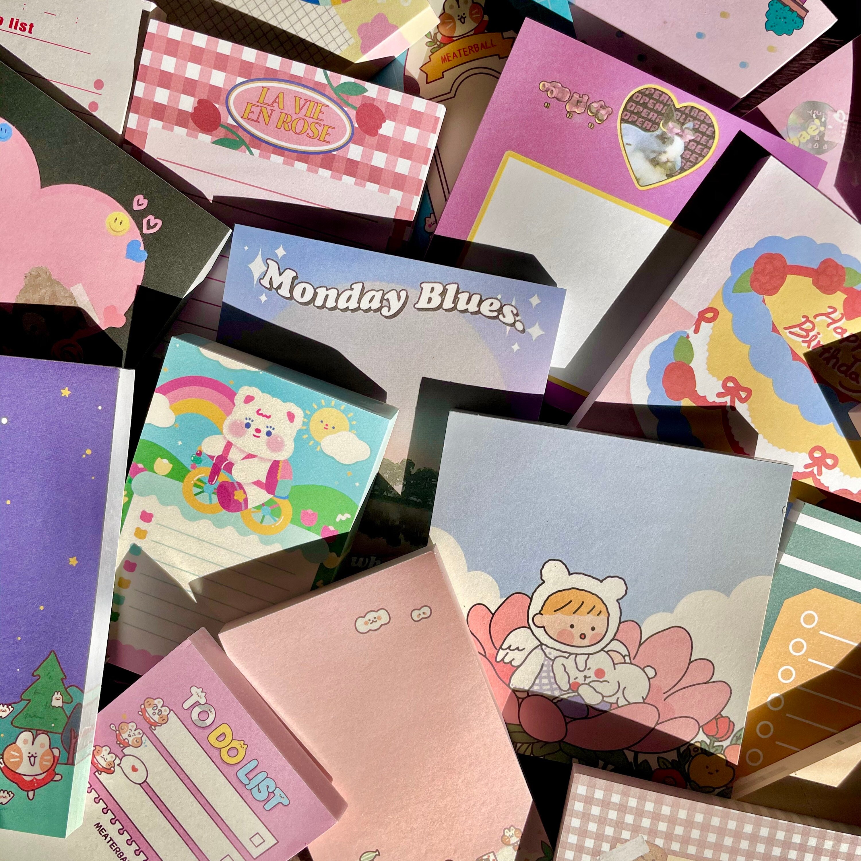 Random Memo Sheets no Repeats Freebies Included - Etsy