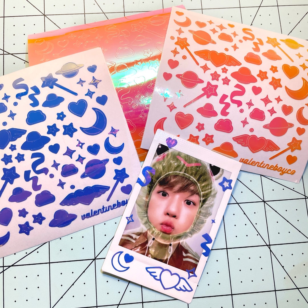 Space Decal Vinyl Sheet - Etsy