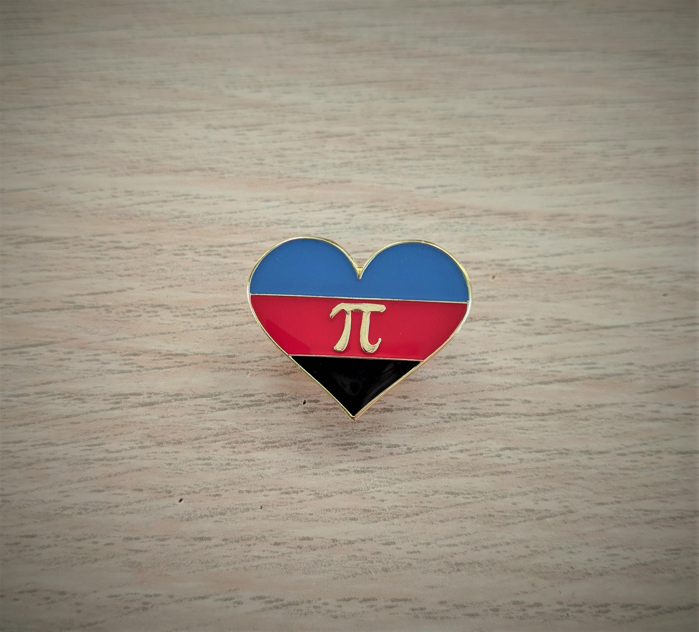 Polyamory Heart Enamel Pin Polyamorous Pride Pin LGBT Pins | Etsy