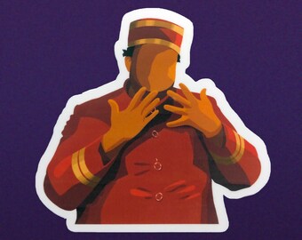 Usher Sticker - Etsy