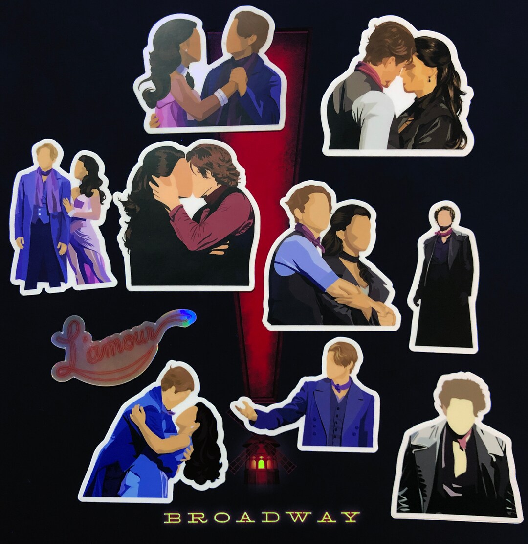 Moulin Rouge! the Musical Broadway Sticker - Etsy