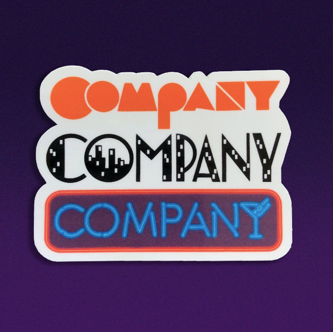 Company Inspired 3 Logos Sticker - Etsy