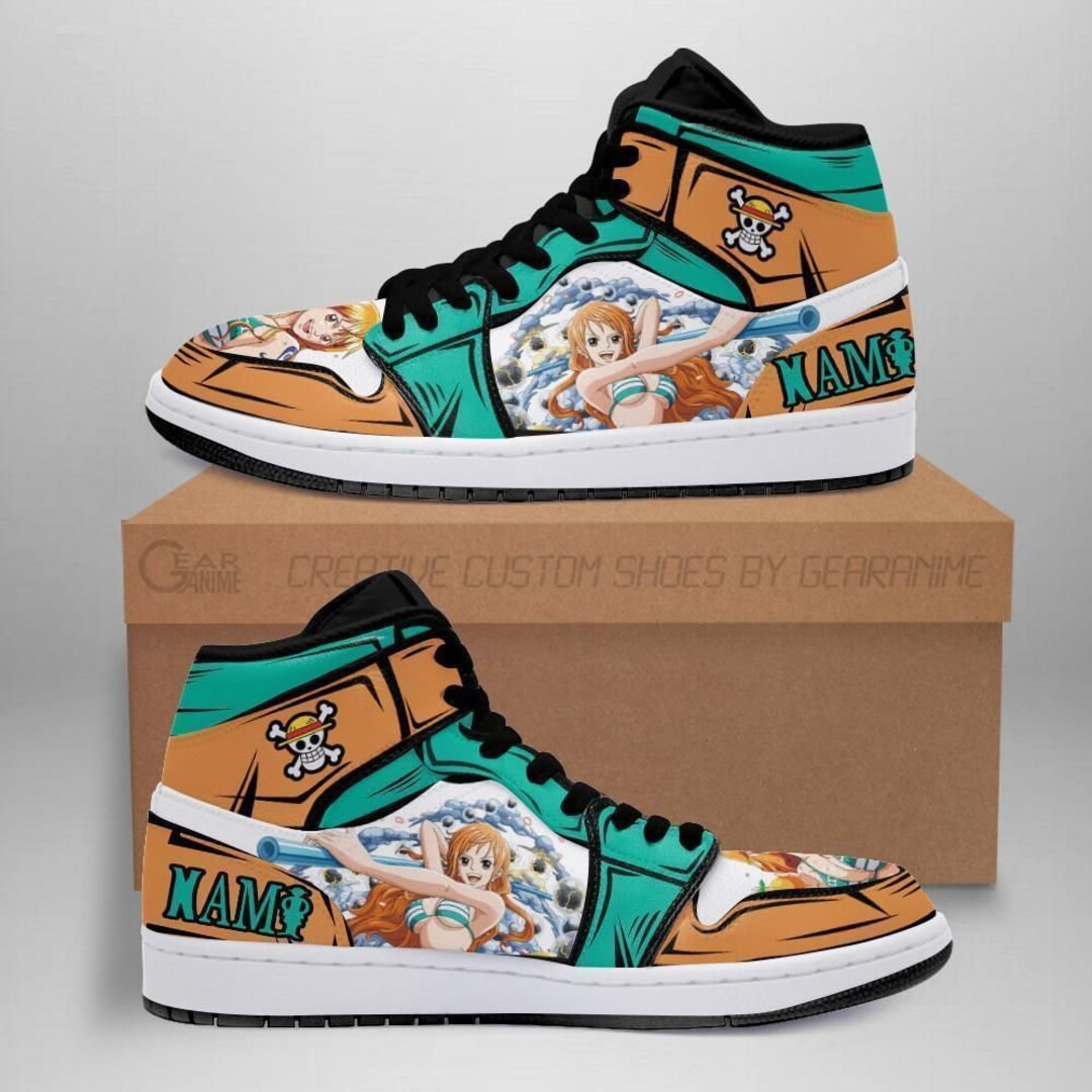 Nami Sneakers Clima Tact Skill One Piece Anime Shoes Fan - Etsy