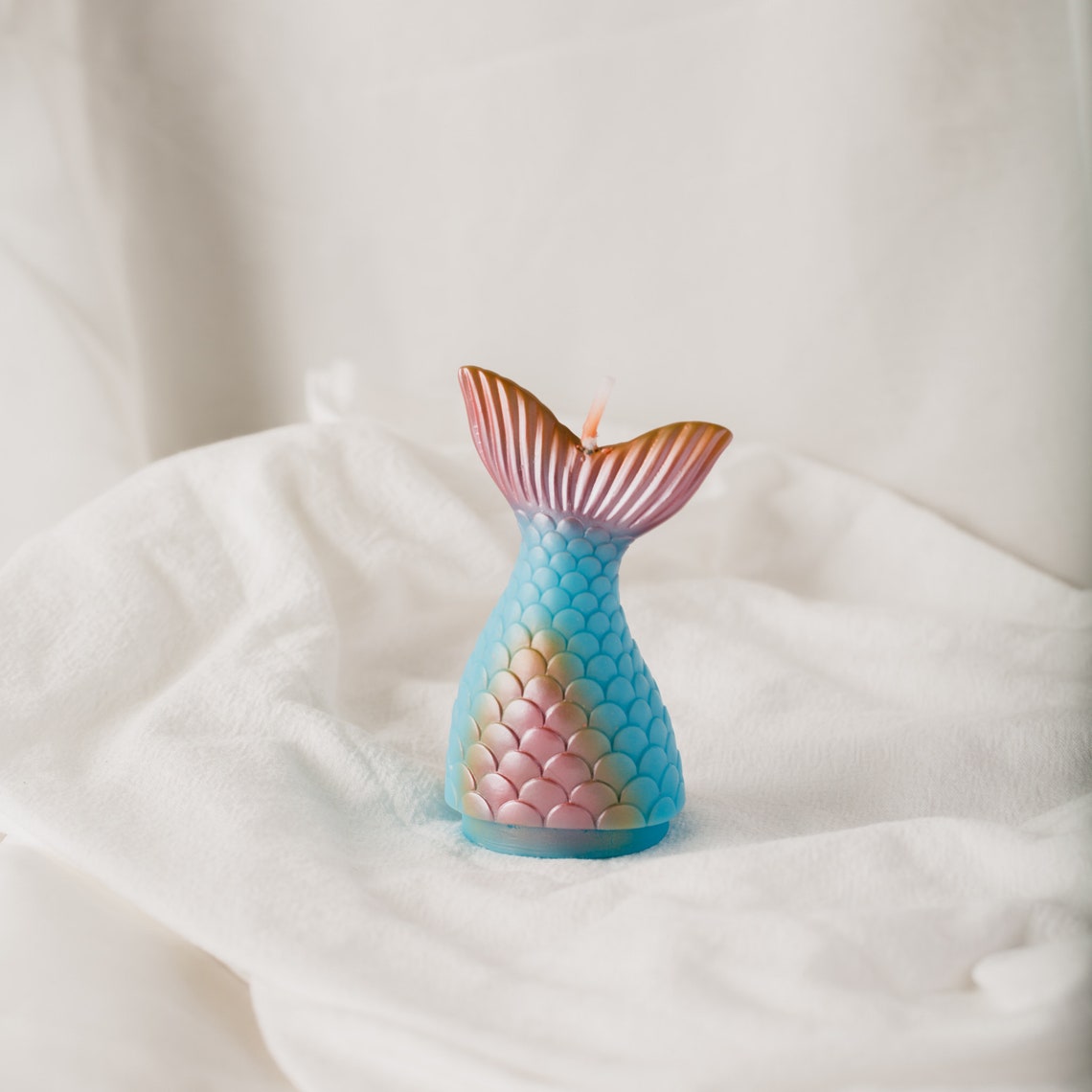 Mermaid Birthday Candle mermaid Tail Candlemermaid Party - Etsy