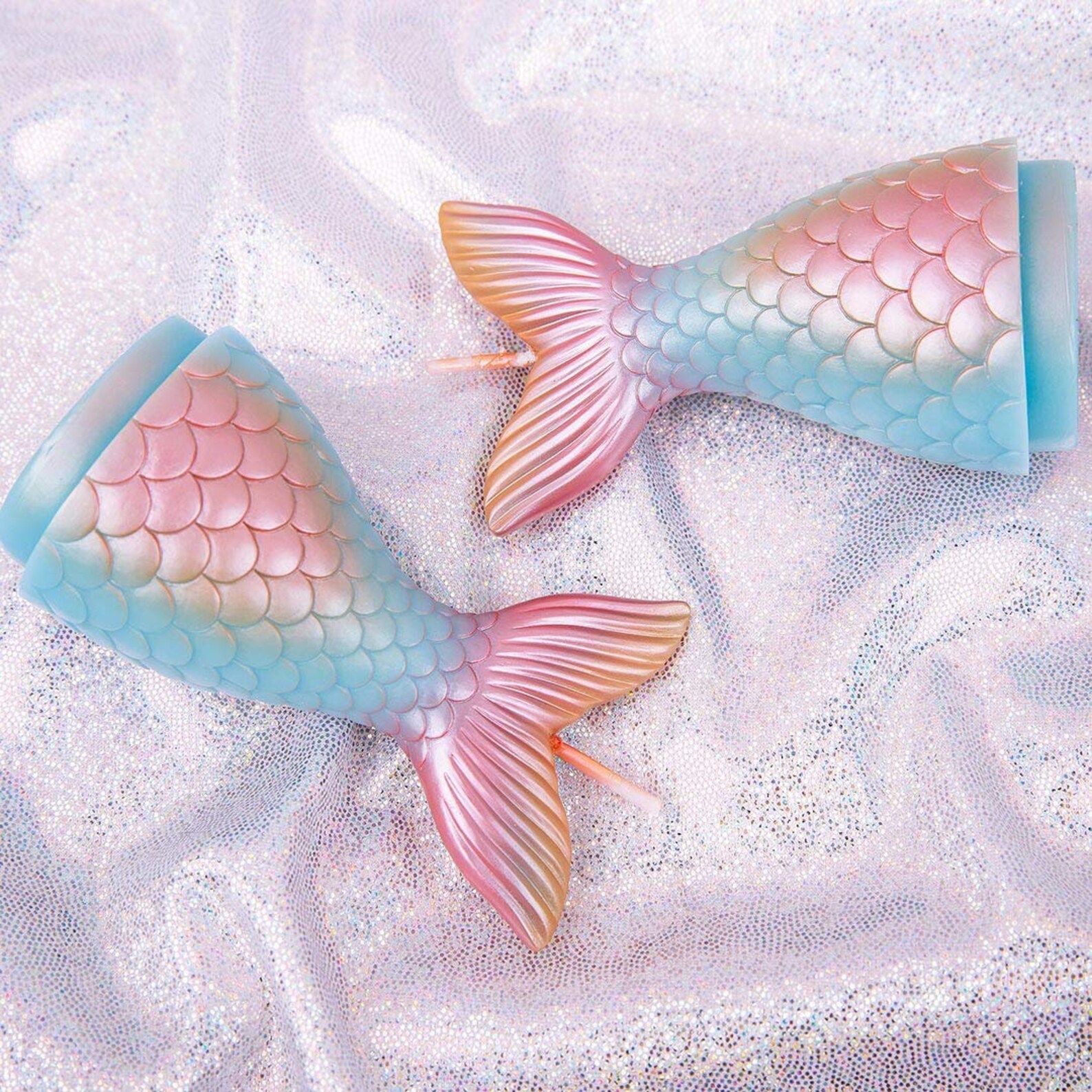 Mermaid Birthday Candle mermaid Tail Candlemermaid Party - Etsy