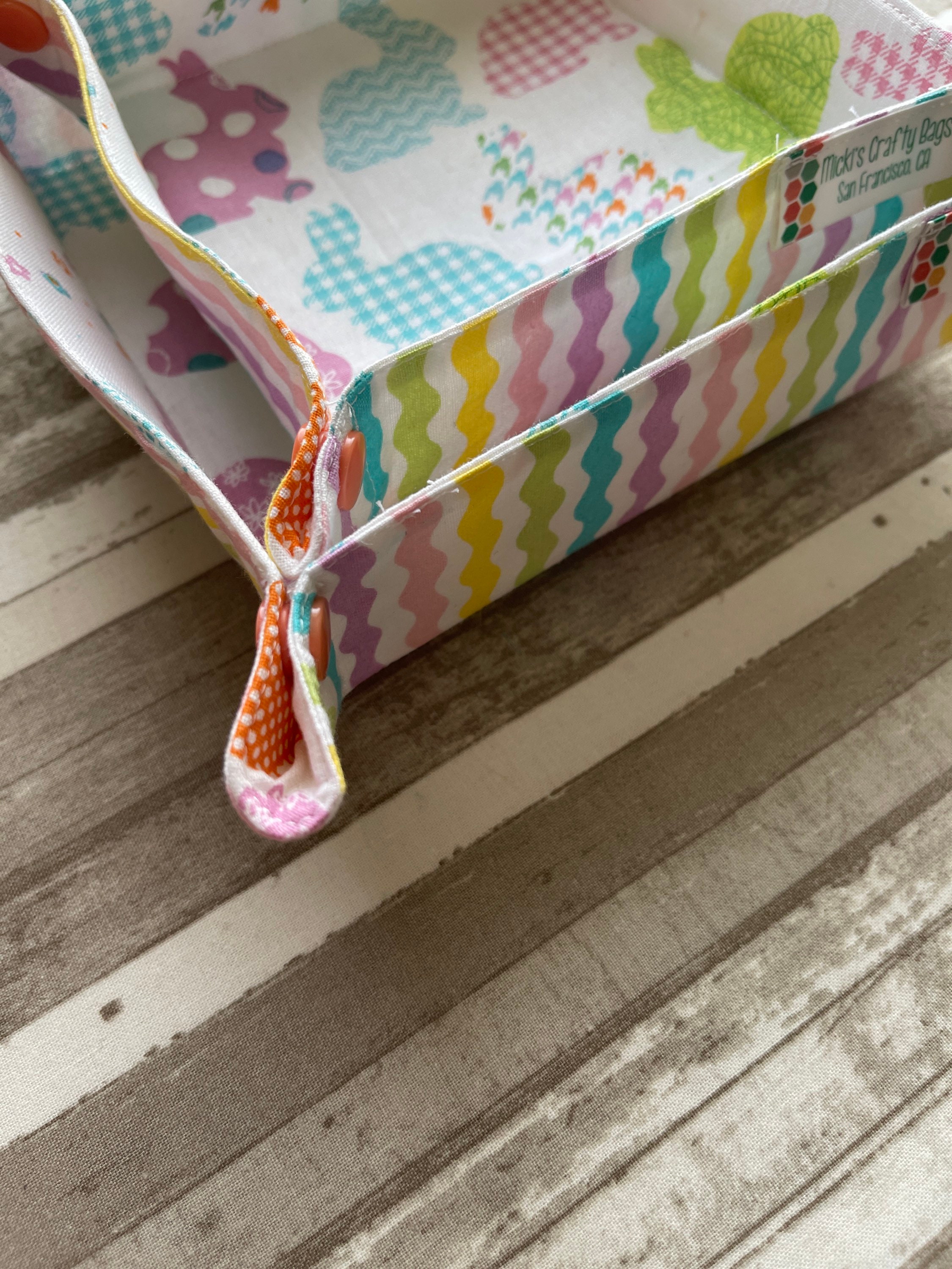 Square Fold up Tray, Stitching Tray, Gift for Stitcher, Stitchy Spot ...