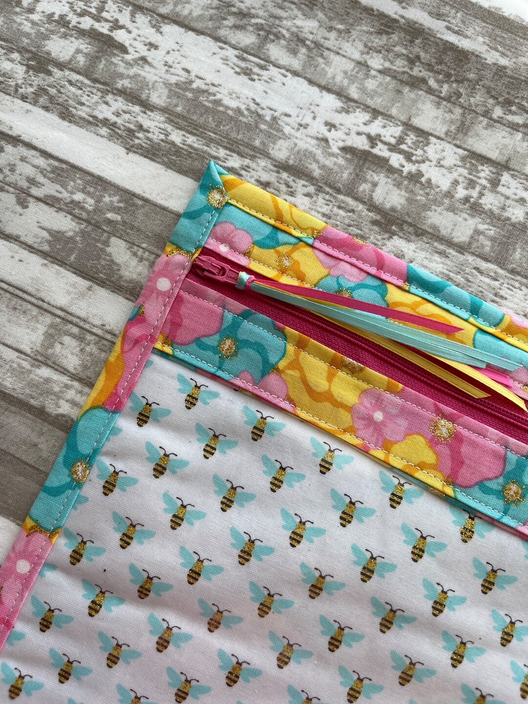 Cross Stitch Project Bag, Vinyl Project Bag, Gift for Stitcher ...