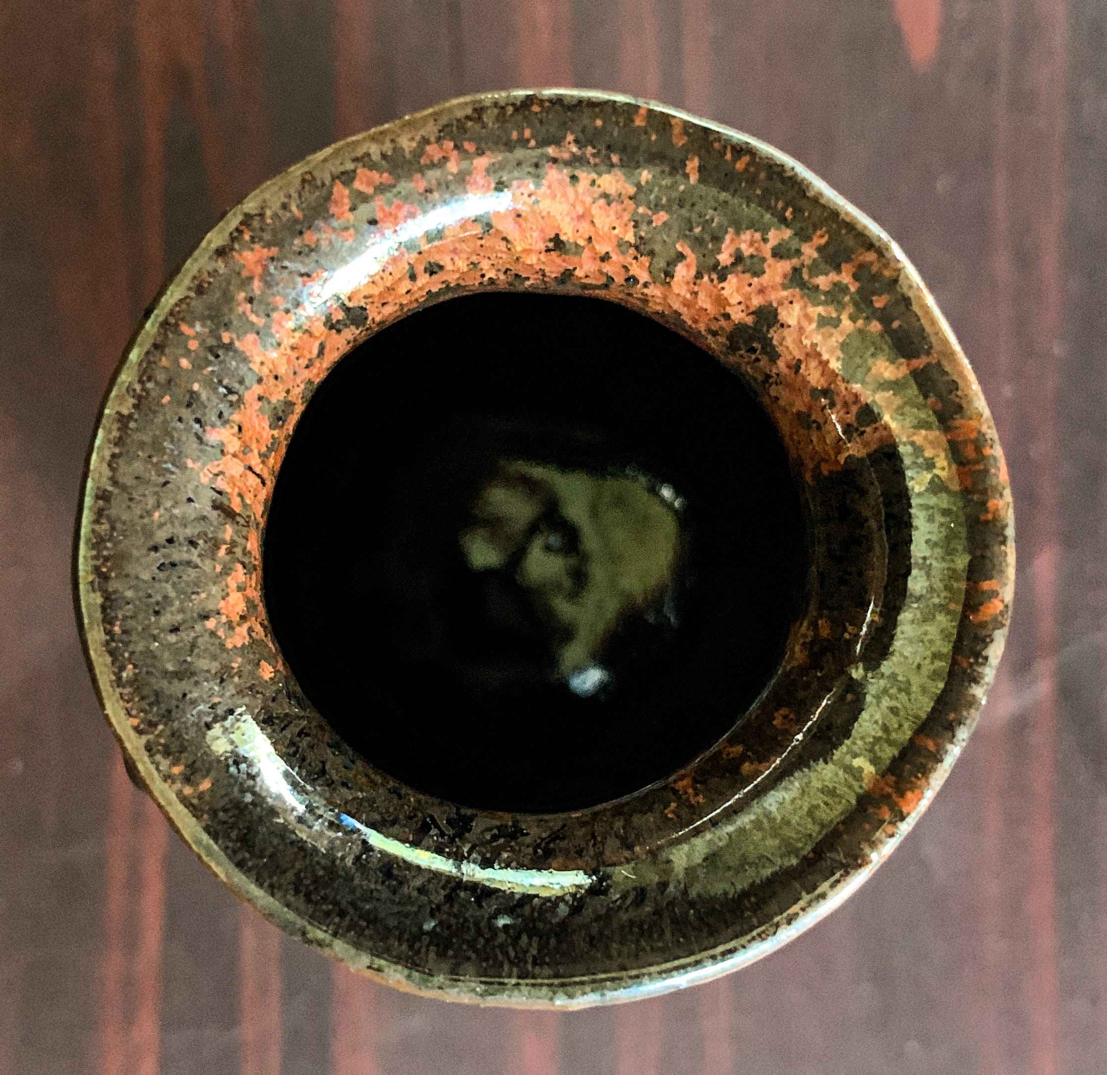 Tiny Ceramic Cauldron- Goddess of Rust - Etsy