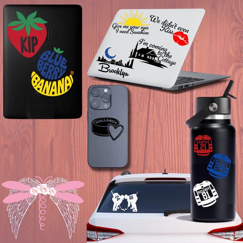 Heated Rivalry Vinyl Decal - Scott Hunter & Kip - Blue Berry Banana - Etsy