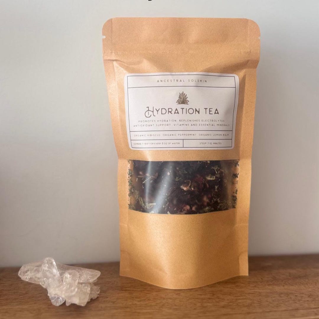 Hydration Tea, Antioxidant Support, Vitamins and Minerals, Hydrating ...