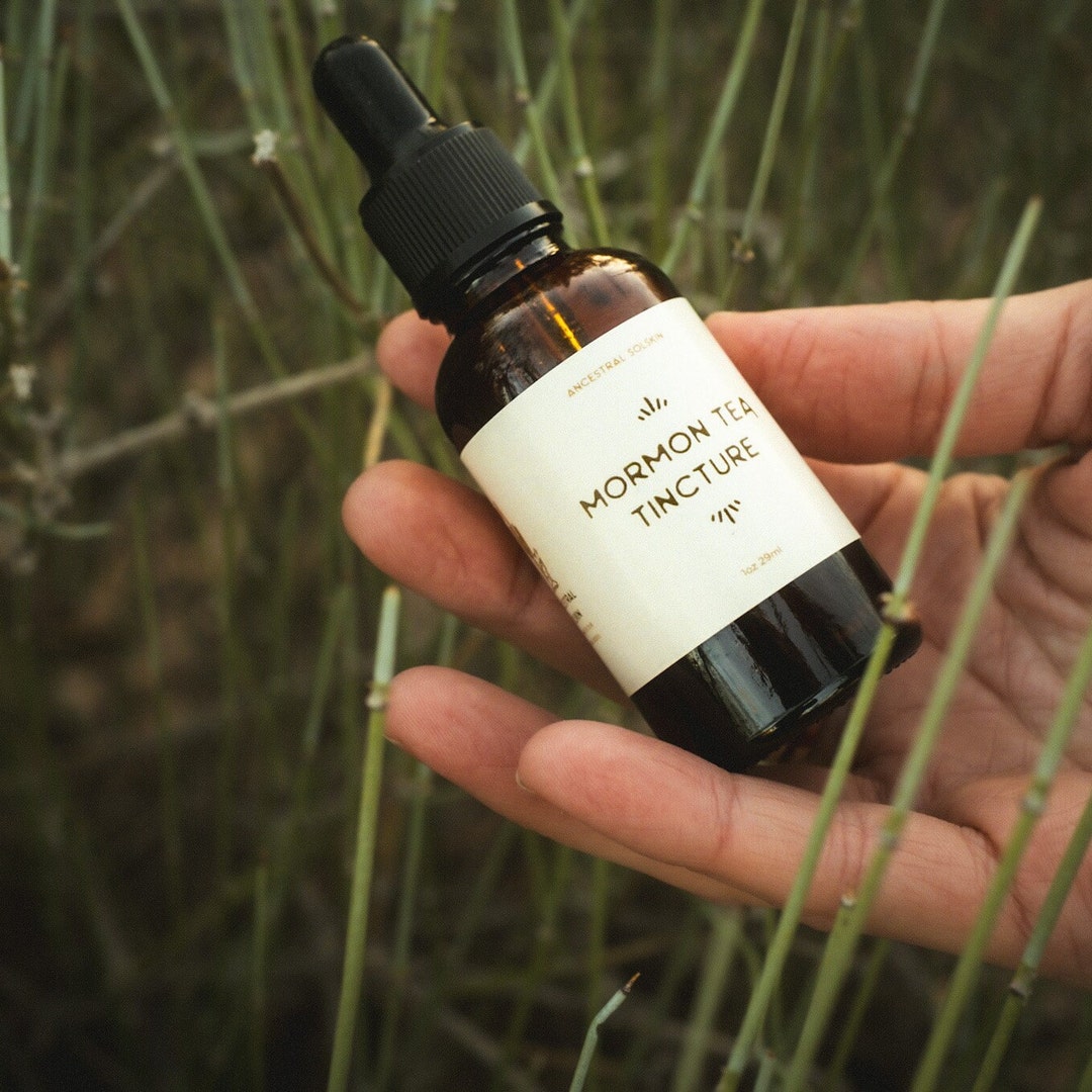 Mormon Tea Tincture, Allergy Relief, Coughs, Colds, and Coughs, Natural ...