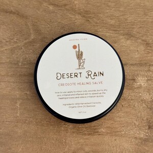 Organic Creosote Salve, Desert Chaparral Healing Salve, Wildcrafted ...