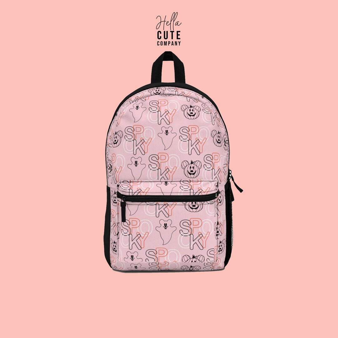 Disney Backpack Disney Halloween Backpack Spooky Backpack - Etsy