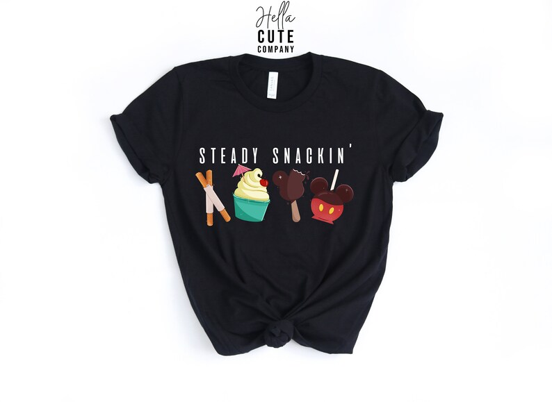 Disney Snacks Shirt Disney Vacation Shirt Disney Women's - Etsy