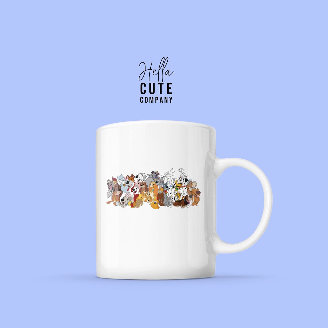 Disney Dogs Mug, Dogs of Disney Mug - Etsy