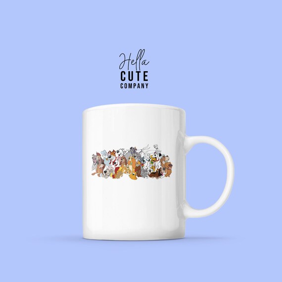 Disney Dogs Mug Dogs Of Disney Mug | Etsy