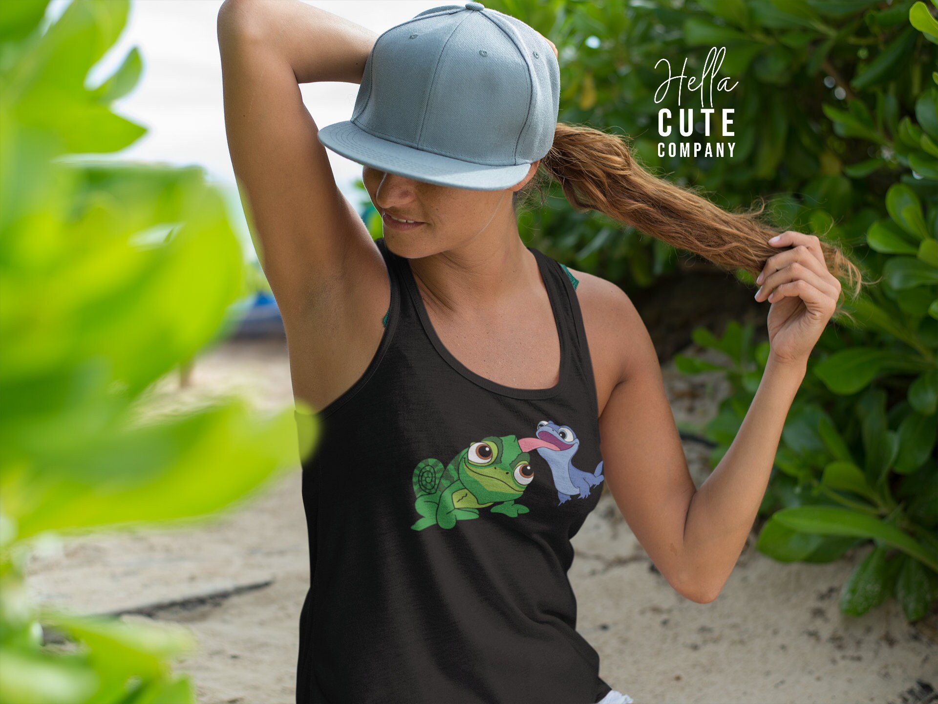 Pascal and Bruni Tank Top Disney Mashup Tank Top Bruni Tank - Etsy