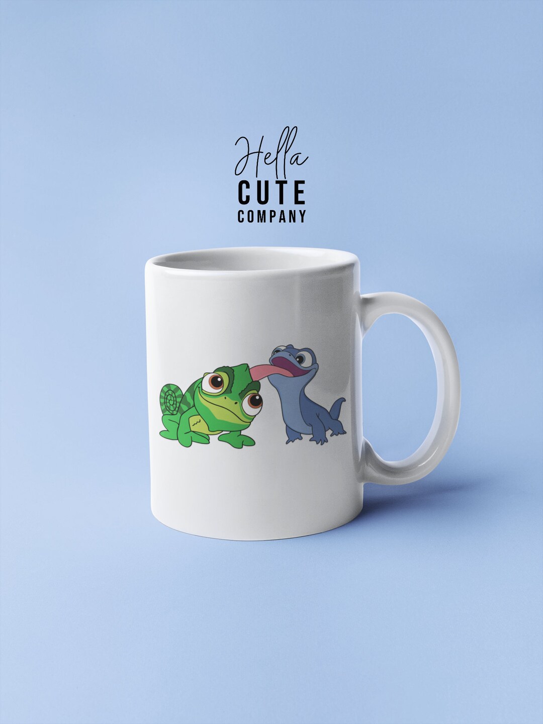 Pascal and Bruni Mug, Disney Sidekicks Mug - Etsy