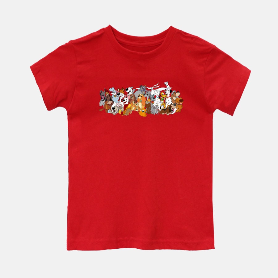 Disney Dogs Shirt Kids Disney Dogs Shirt - Etsy Ireland