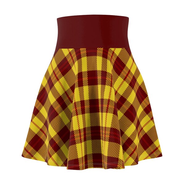 Red Plaid Skirt - Etsy