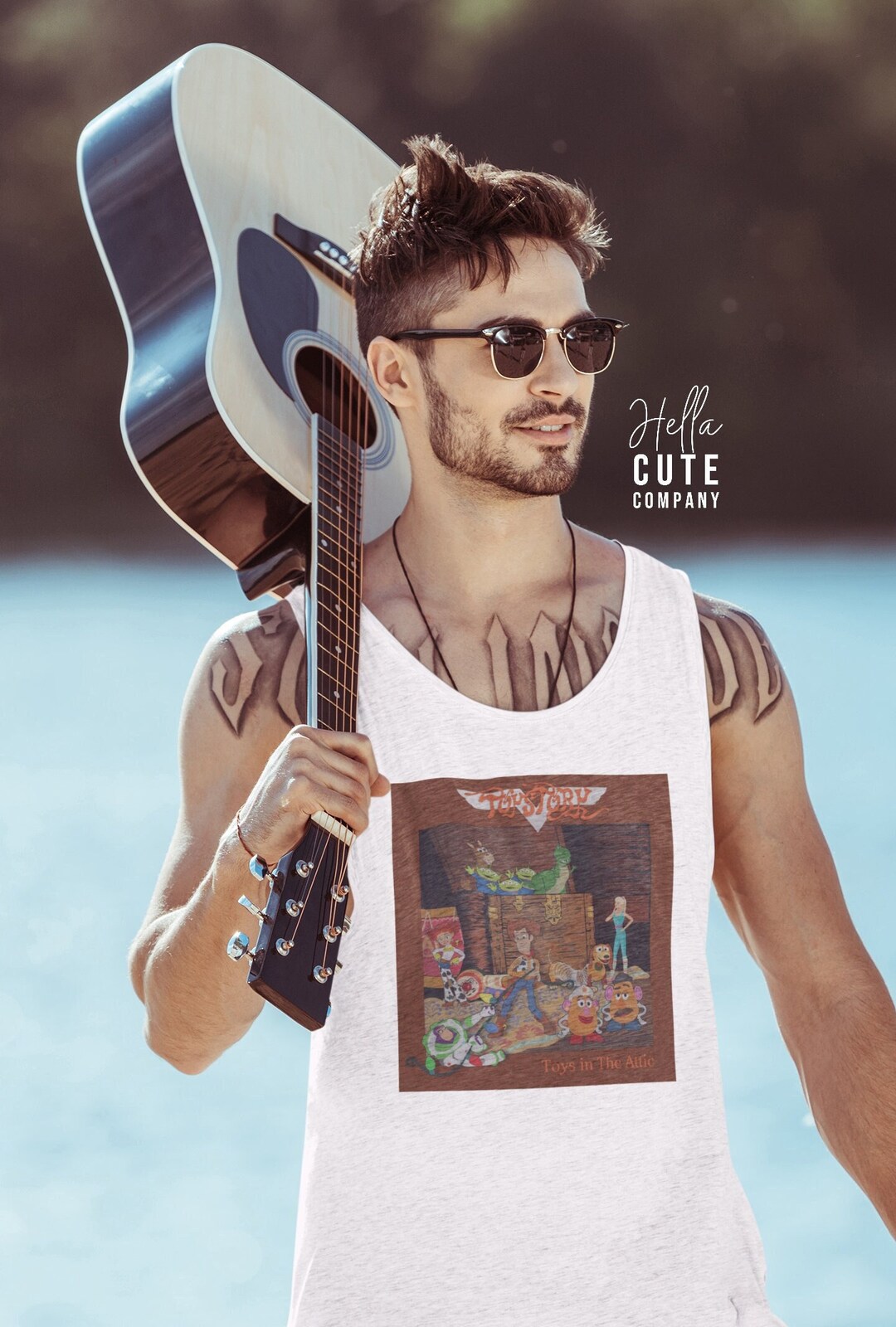 Disney Rock Mashup, Toy Story Mashup Tank Top, Disney Unisex Tank Top ...