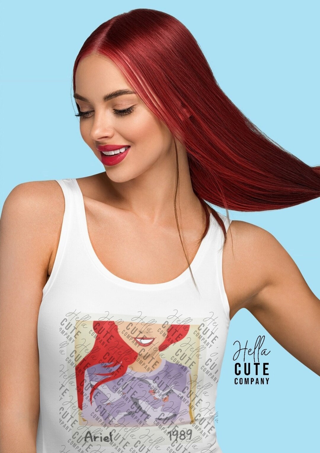 Ariel Tank Top, Disney Swiftie Tank Top, Taylor Swift Mashup Tank Top ...