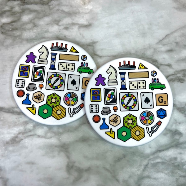 Game Coasters - Etsy