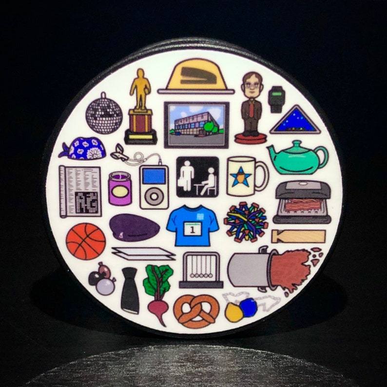 The Office Phone Grip Sticker 1.5 Decal Only | Etsy