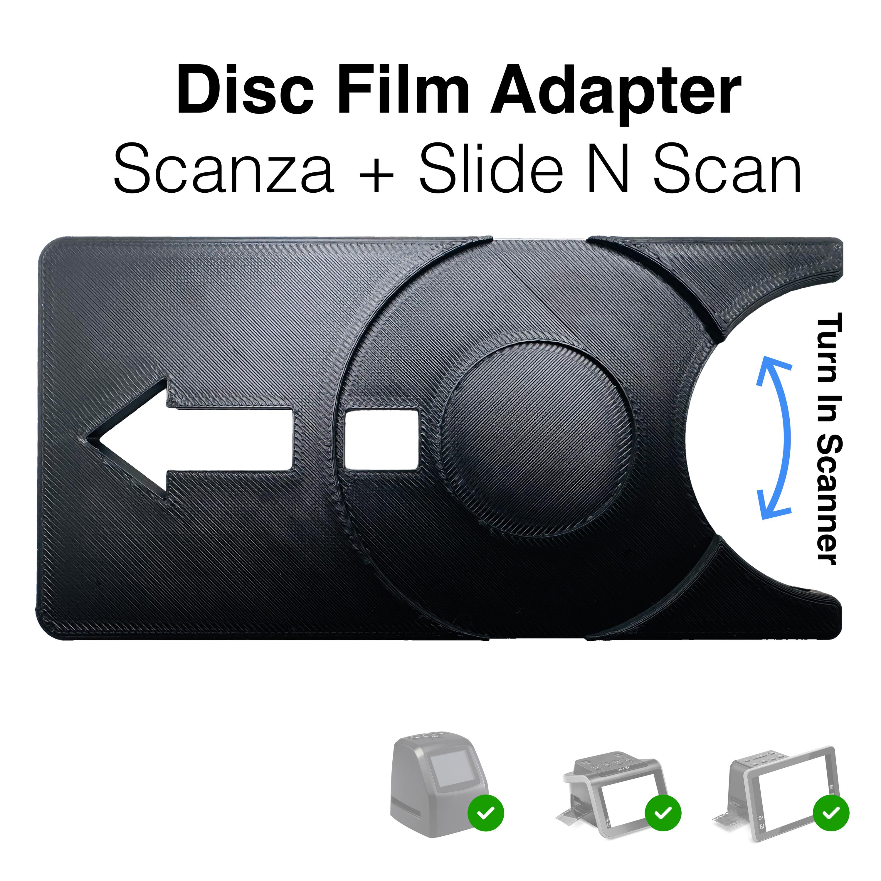 Kodak Disc Film Adapter Made for Slide N Scan, Scanza, & Mini Scanners ...