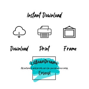 BE KIND Positive Affirmation Printable Wall Art Black & White Wall Art ...