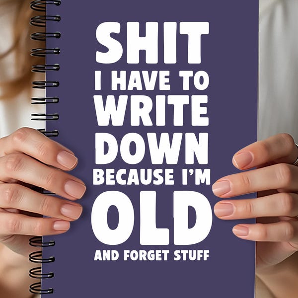 Funny Notebooks - Etsy