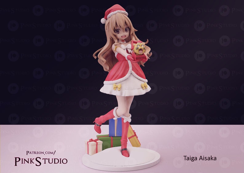 Anime Figure Taiga Aisaka christmas Toradora by - Etsy