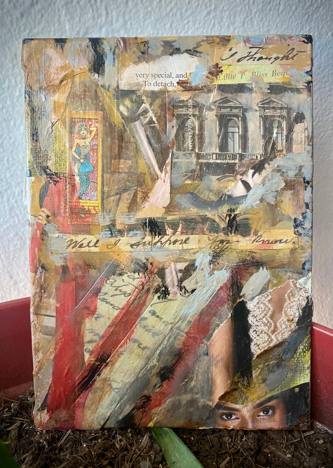 Collage & Mixed Media “letter” - Etsy