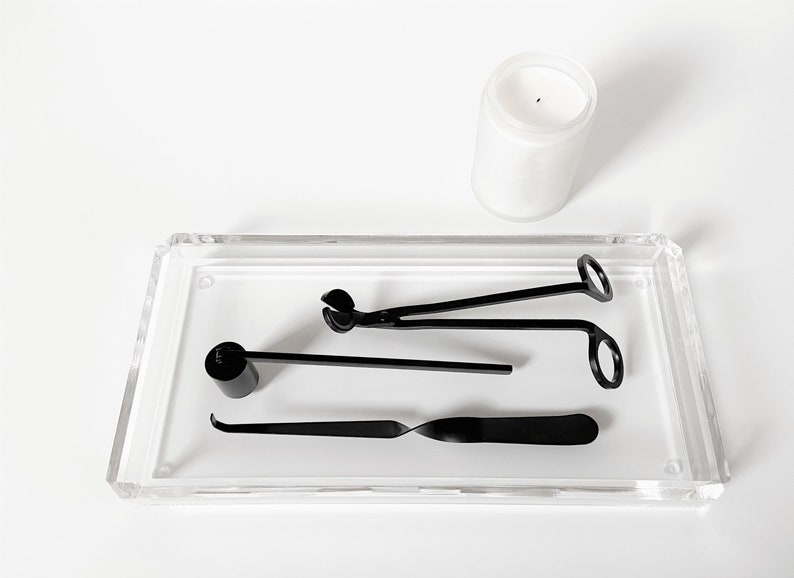 Candle Accessory Set Candle Care Three Piece Tool Kit Wick | Etsy