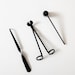 Candle Accessory Set Candle Care Three Piece Tool Kit Wick - Etsy