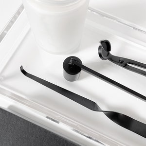 Candle Accessory Set Candle Care Three Piece Tool Kit Wick Trimmer ...
