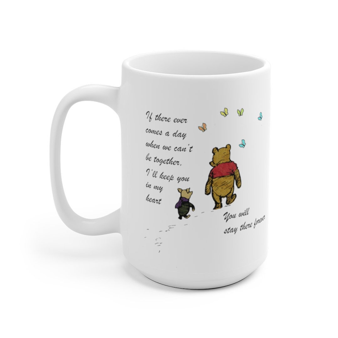 Personalized Pooh and Piglet Mug: Friendship Gift - Etsy